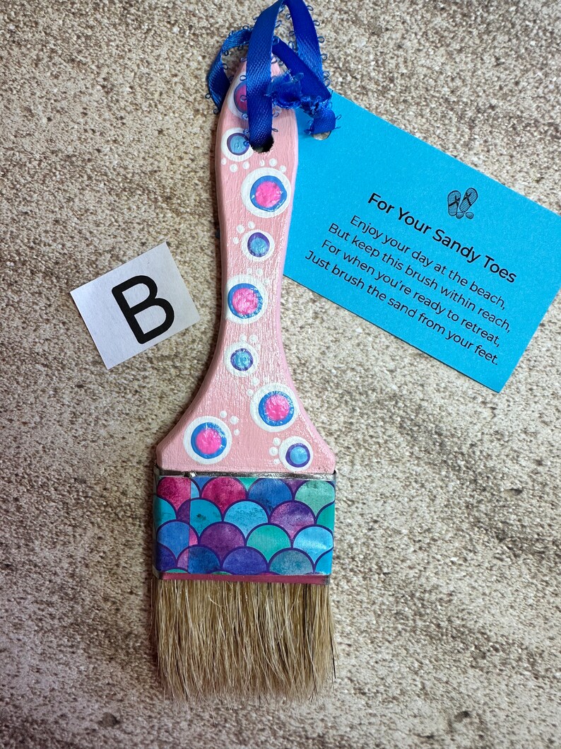 Beach Brush for Sandy Toes, Beach Wedding Favors, Bridal Shower Gifts ...