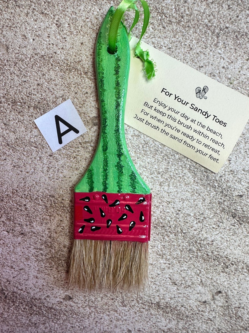 Beach Brush for Sandy Toes, Beach Wedding Favors, Bridal Shower Gifts ...