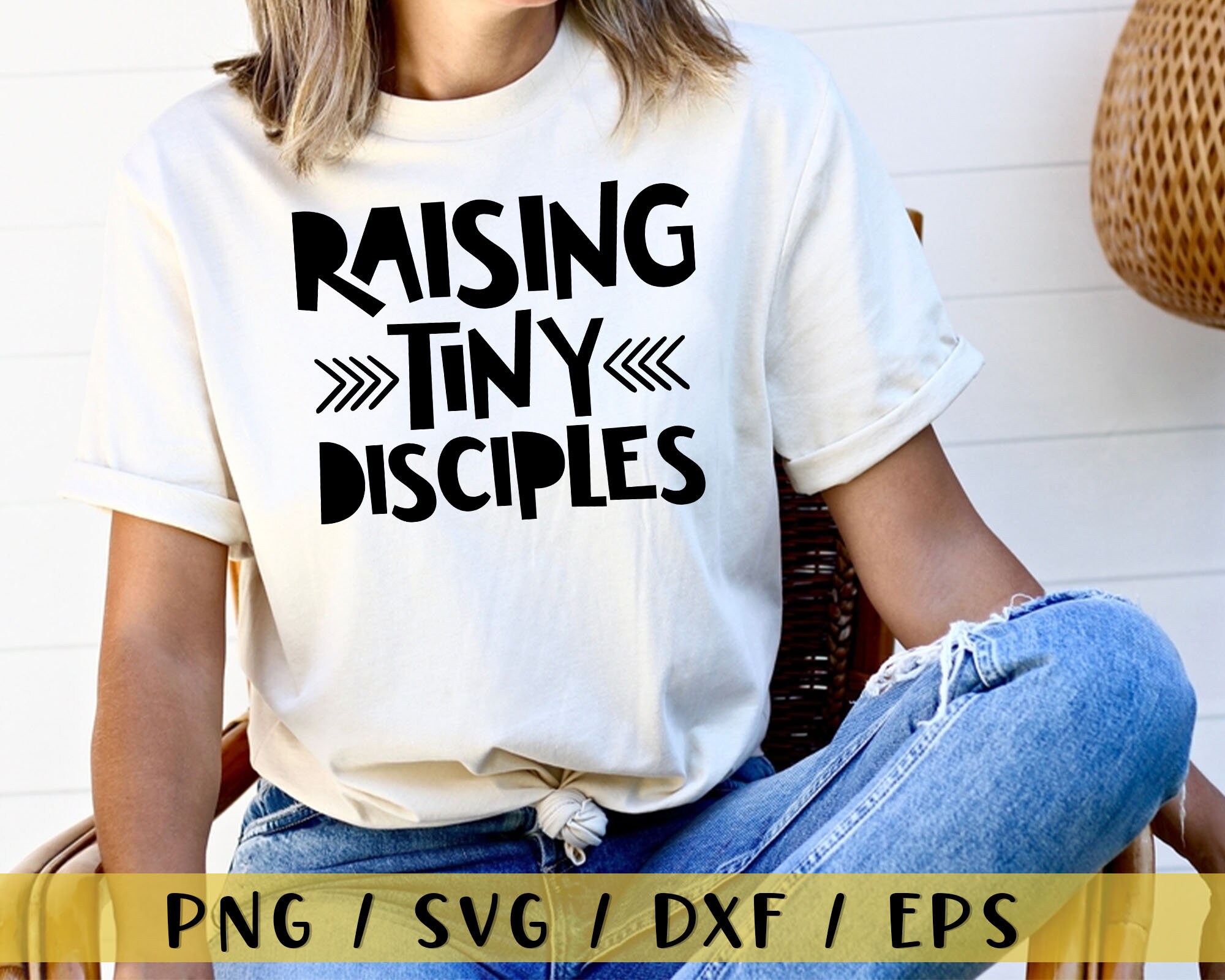 Raising Tiny Disciples SVG PNG Files Christian Svg - Etsy