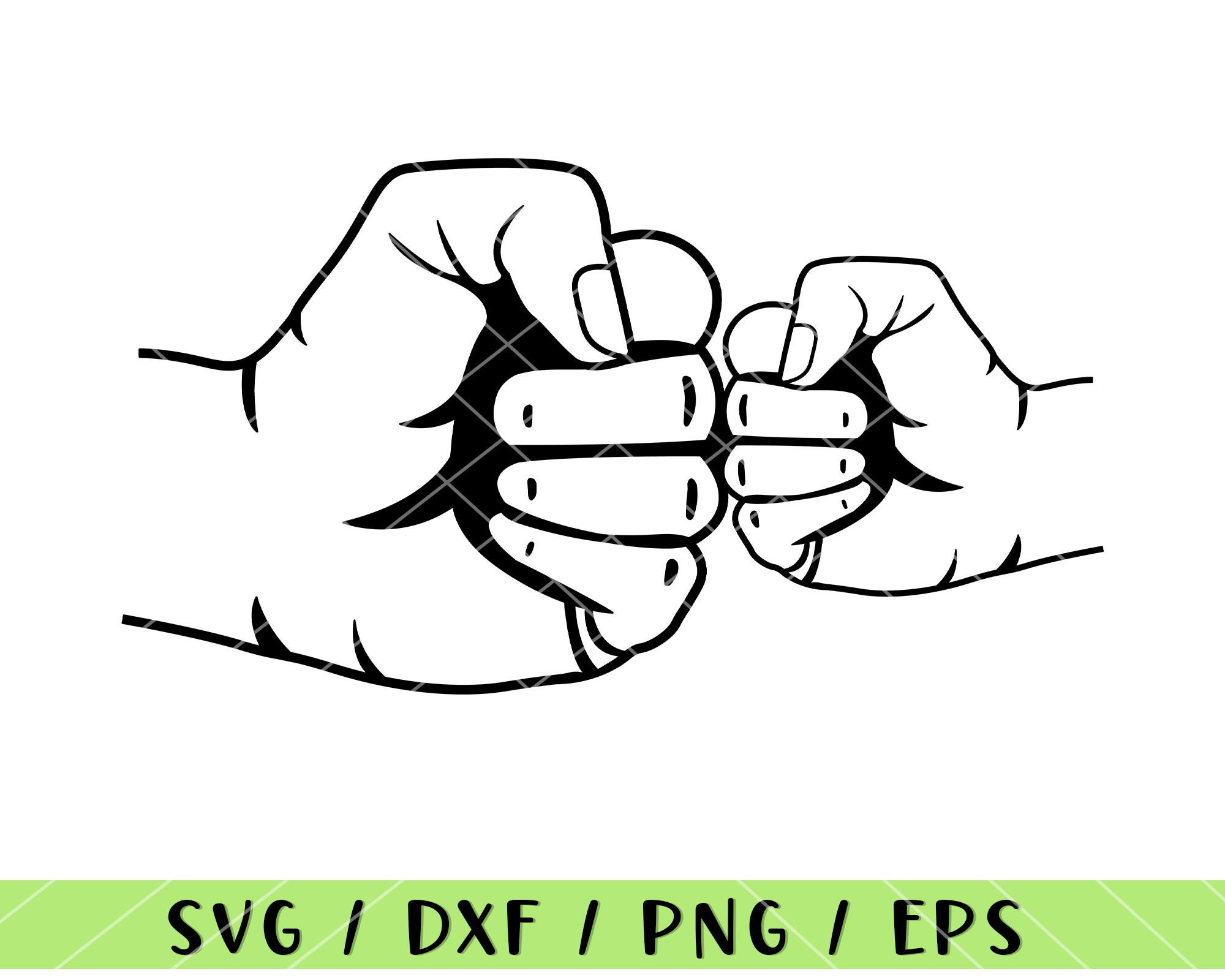 Fist Bump Svg Daddy and Son Svg Grandparents and Baby Svg - Etsy Australia