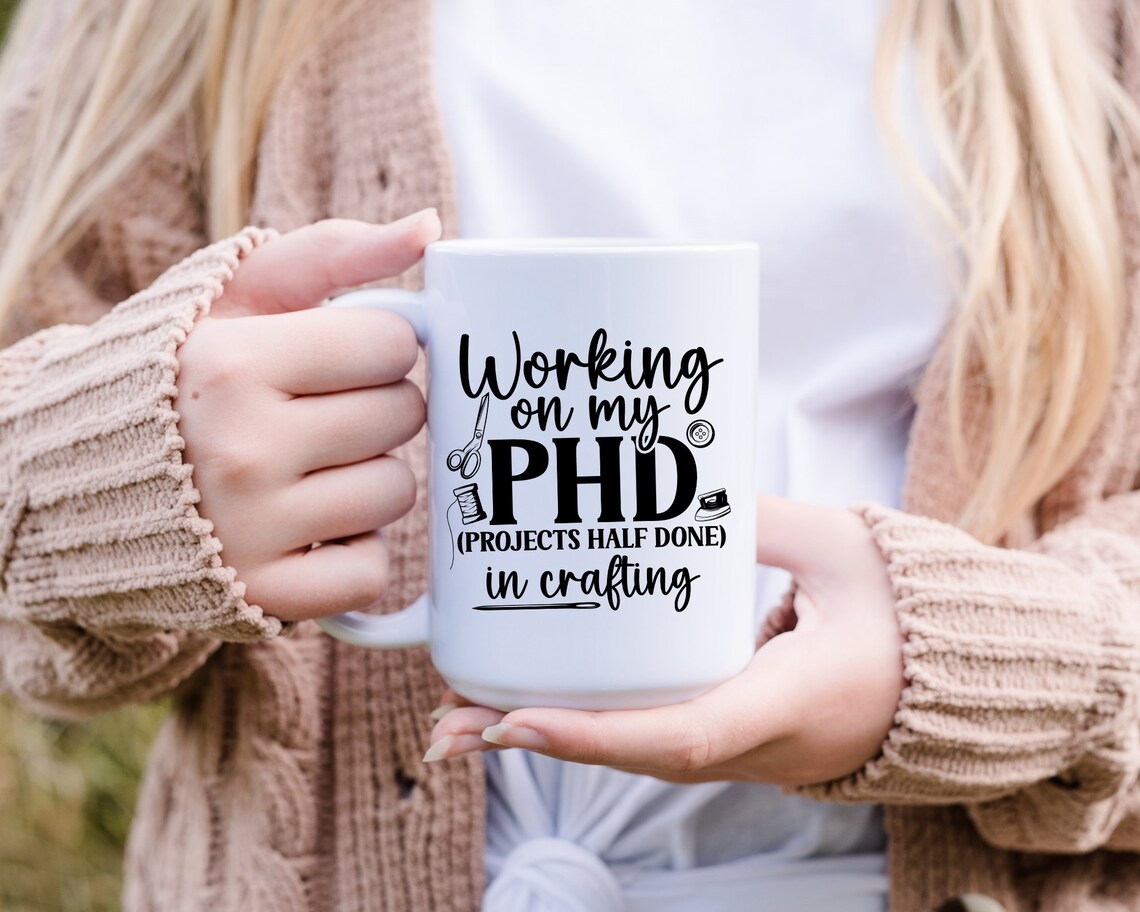 Working on My PHD Svg Inspirational SVG in Crafting Svg - Etsy