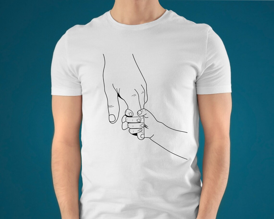 Dad Hand Child Svg Holding Hands Svg Dad Hand Svg - Etsy Canada