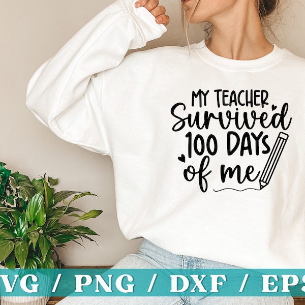 Teacher Survived Kindergarten Svg - Etsy