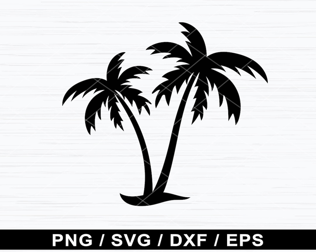 Palm Tree Svg Tree Svg Palm Tree Print Palm Tree Wall Art Beach Svg Instant Download Cut