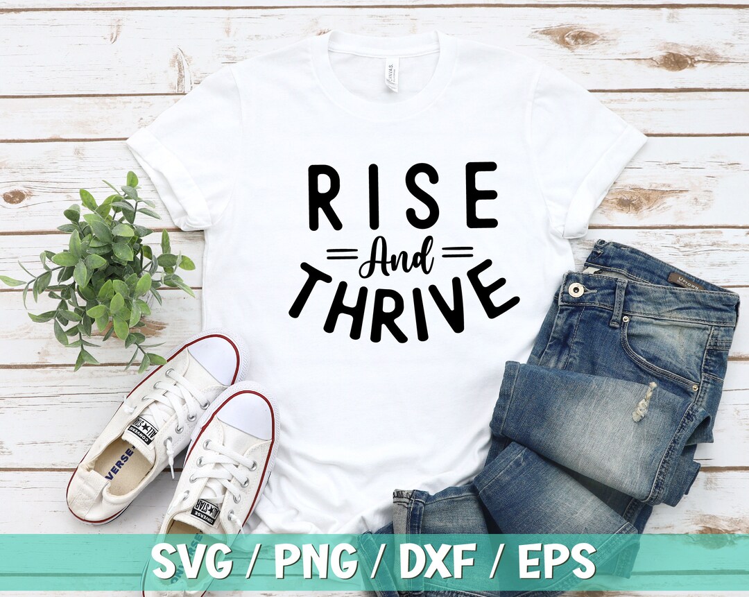 Rise and Thrive SVG, Boss Babe Svg, Grind Svg, Business Mom Svg ...