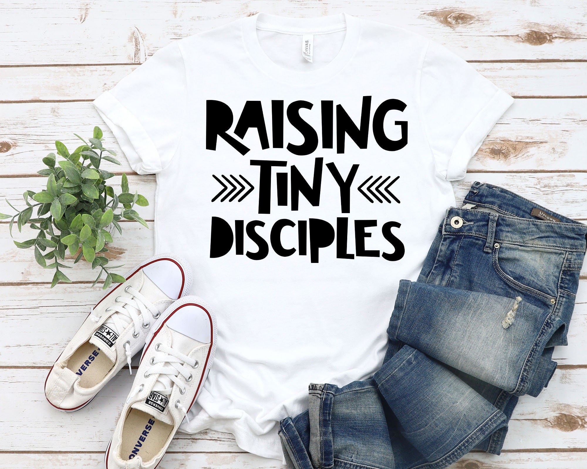 Raising Tiny Disciples SVG PNG Files Christian Svg - Etsy