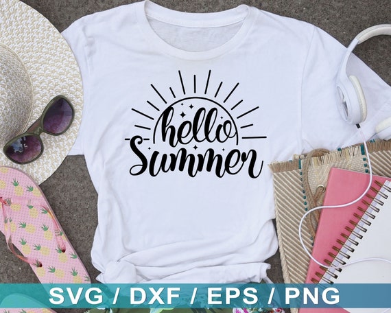 Hello Summer Svg Summer Svg Designs Summer Svg Summer Gift - Etsy