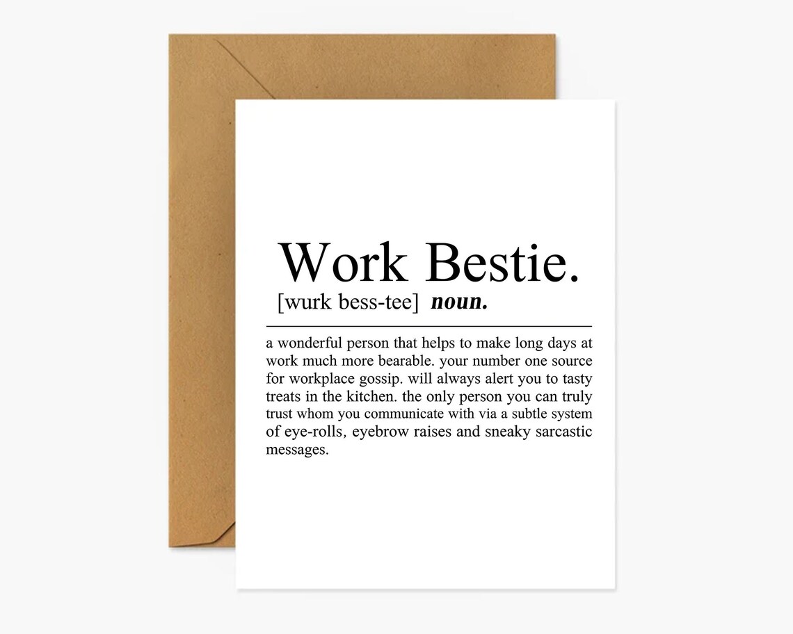 Work Bestie Definition Svg Work Bestie Svg Work Bestie - Etsy
