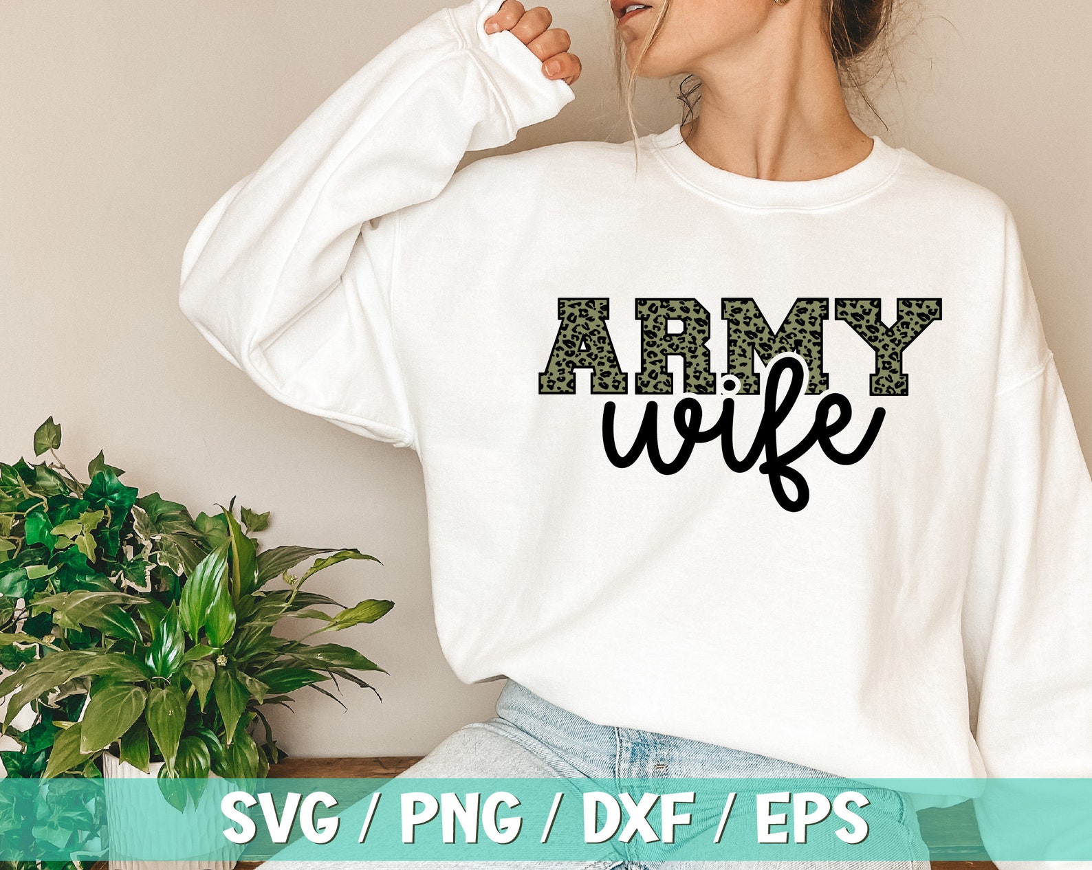 Army Wife Svg Military Wife SVG Love My Soldier SVG for - Etsy