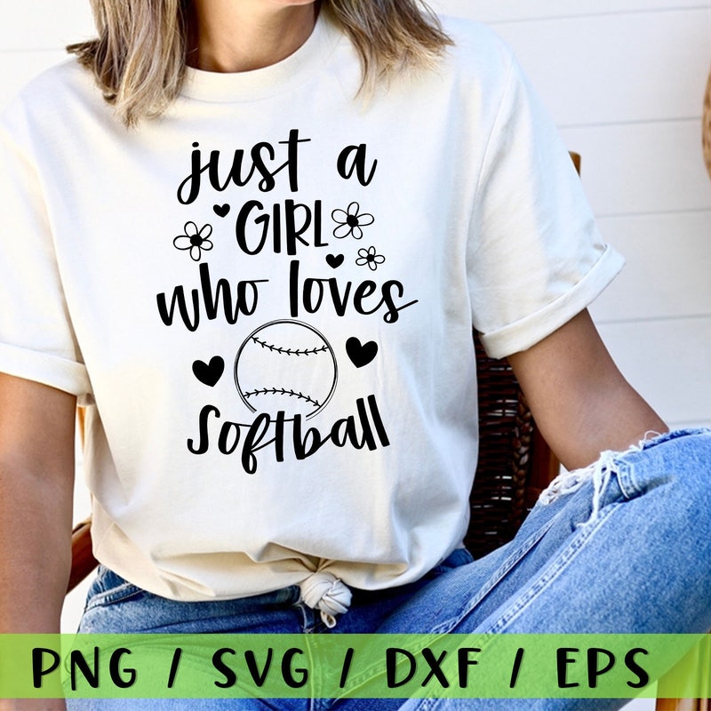 Girls Softball Art - Etsy
