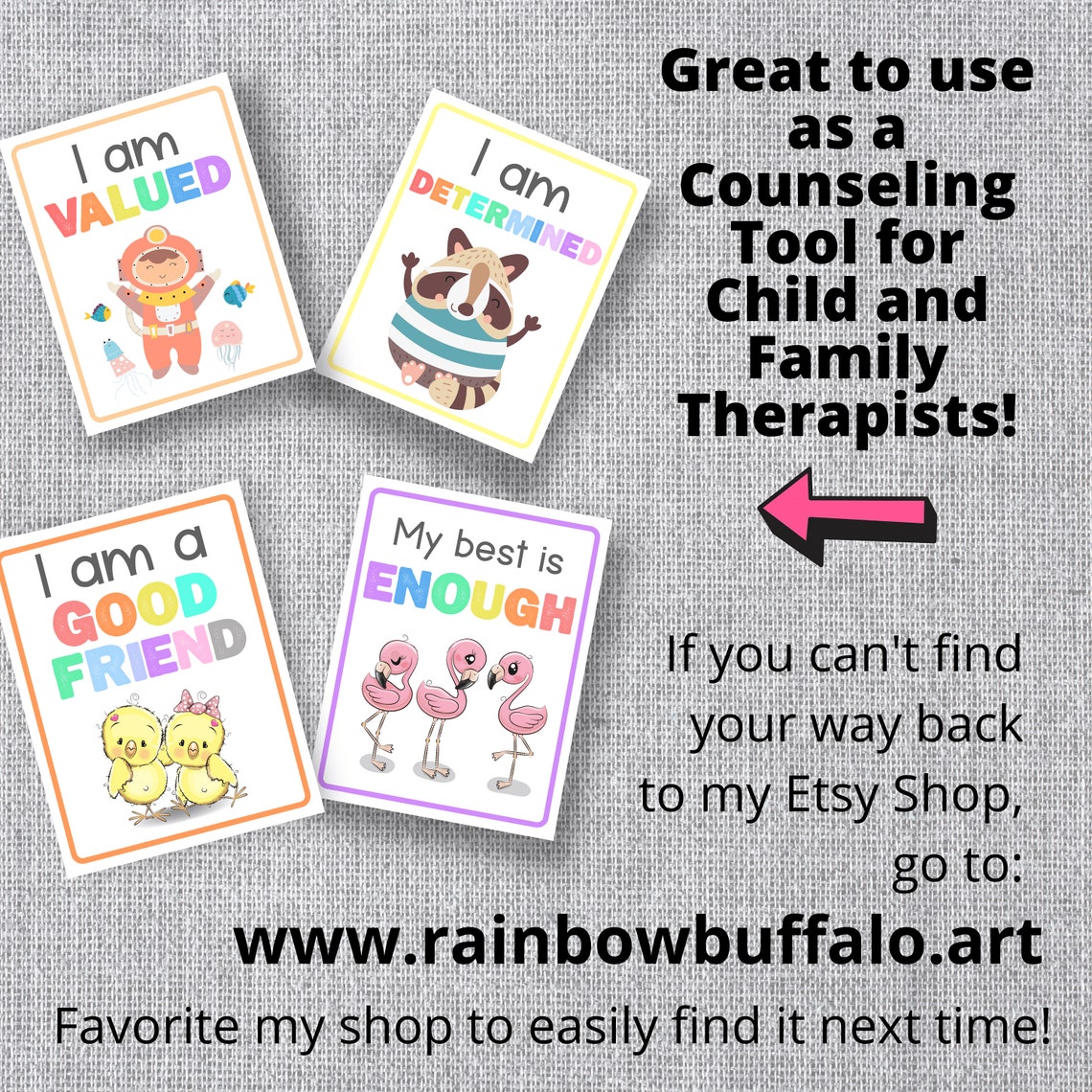 POSITIVE AFFIRMATION POSTERS for Kids, Printable Digital Download Wall ...