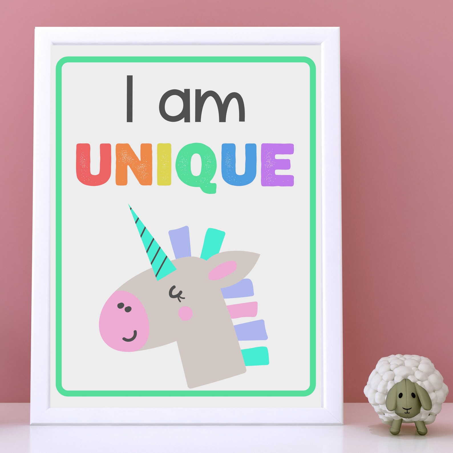 POSITIVE AFFIRMATION POSTERS for Kids, Printable Digital Download Wall ...