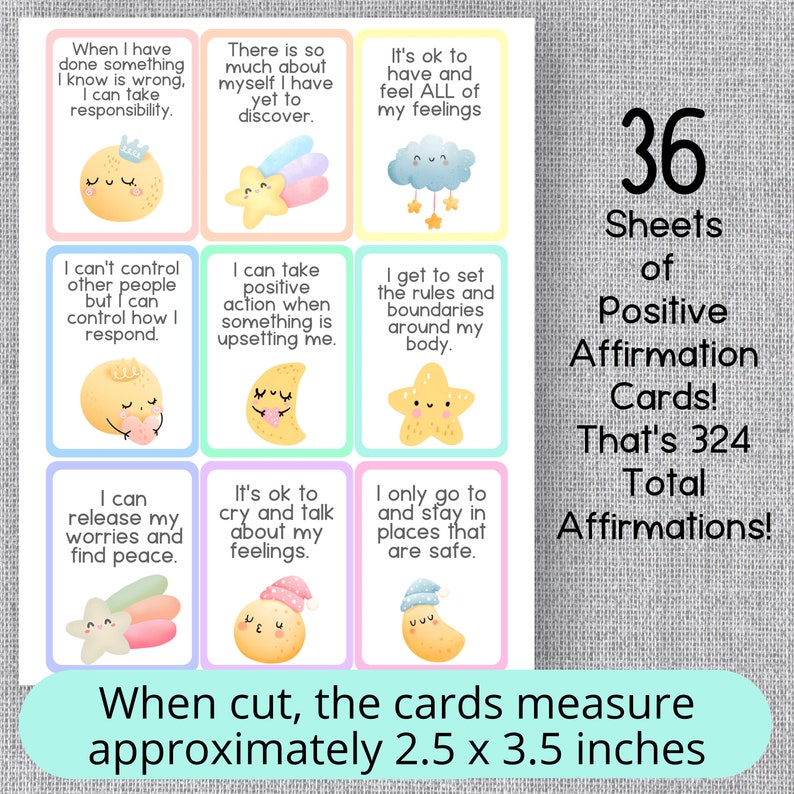 Positive Affirmation Cards | Encouragement Gift | Daily Affirmations ...