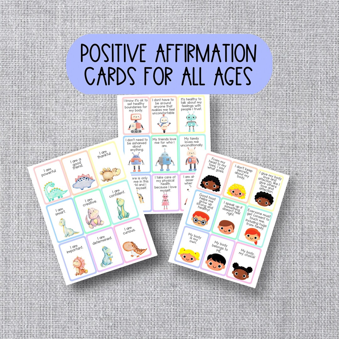 Positive Affirmation Cards | Encouragement Gift | Daily Affirmations ...