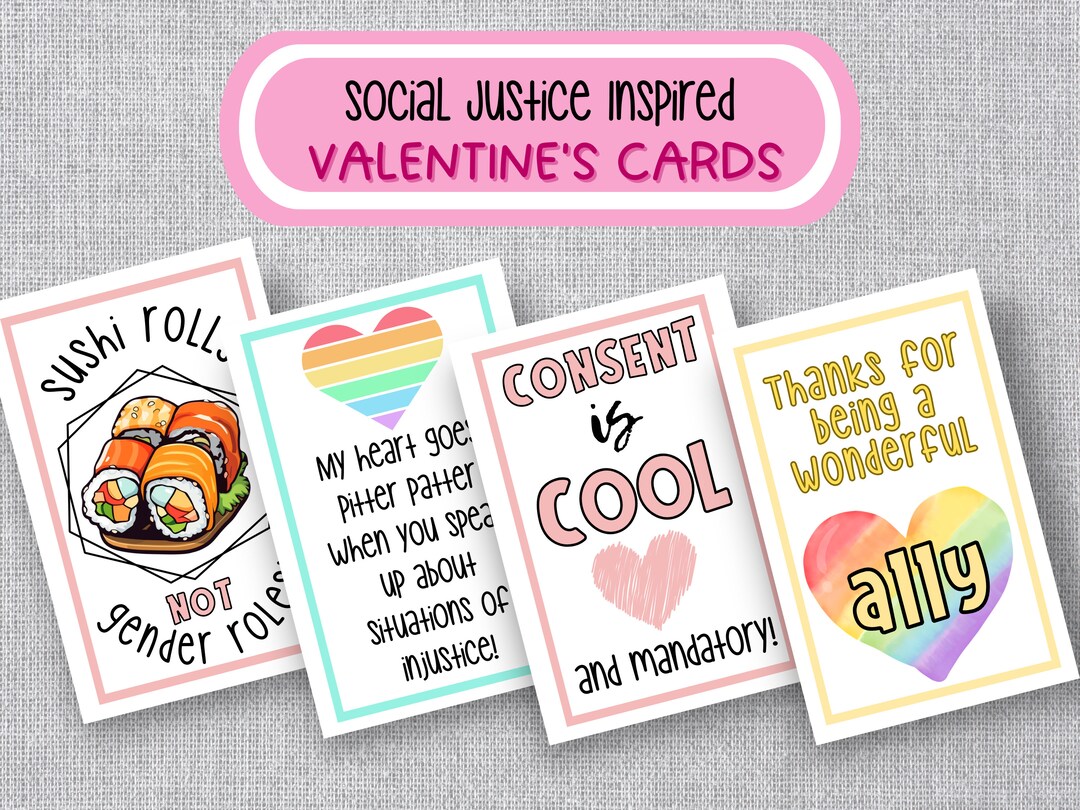 Printable Anti-valentines Day Cards for Activists, Banned Book Readers ...