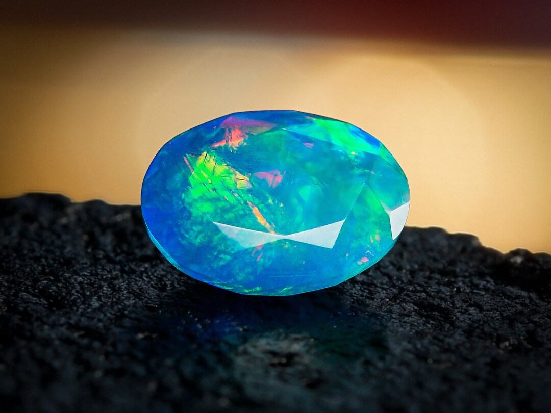 AAA Grade Opal Ethiopian Welo Opal Paraiba Opal Loose Sky Blue Opal ...