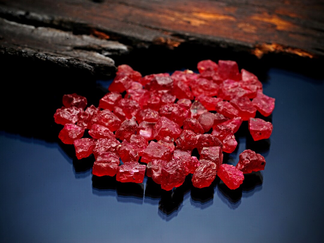 Gorgeous Longido Ruby Rough Dark Longido Ruby Raw Stone - Etsy