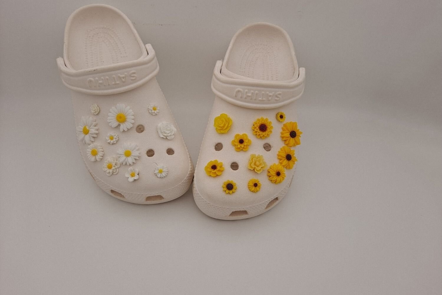 Set of 11 Flower croc charm for girls cute croc shoe | Etsy