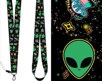 Alien Lanyard | Etsy