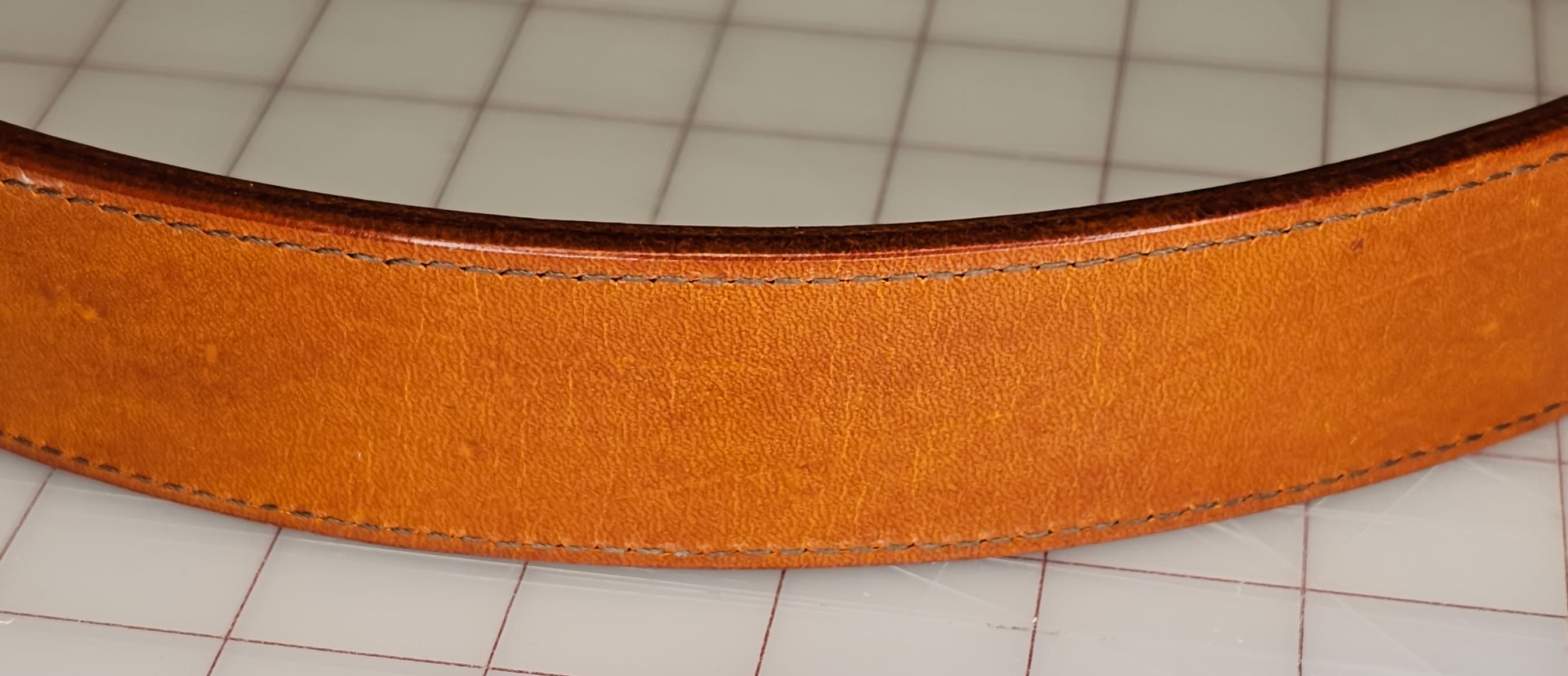 Men's Leather Belt, Full Grain Leather, Two Layers for Strength ...