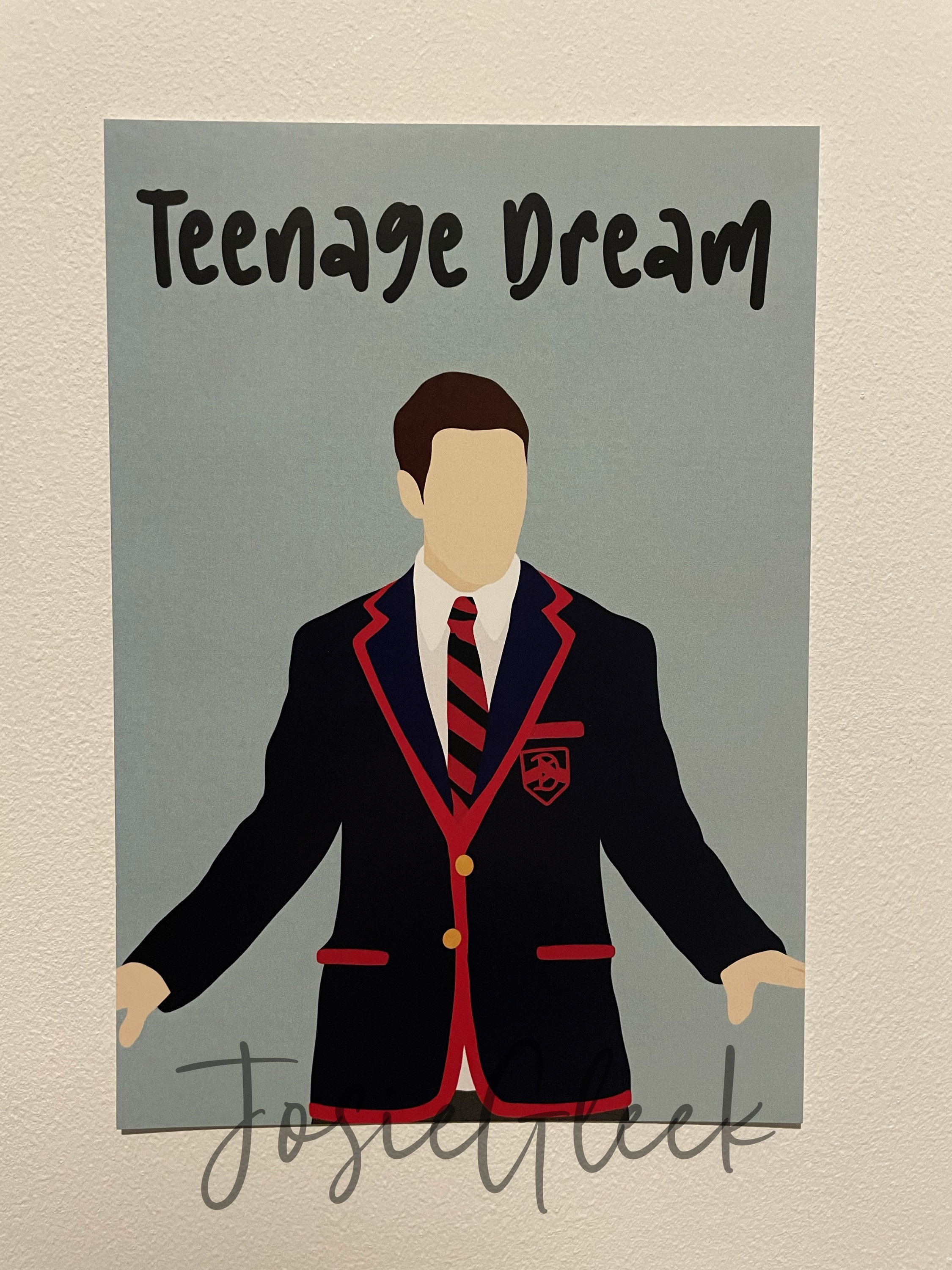 Darren Criss Glee Poster