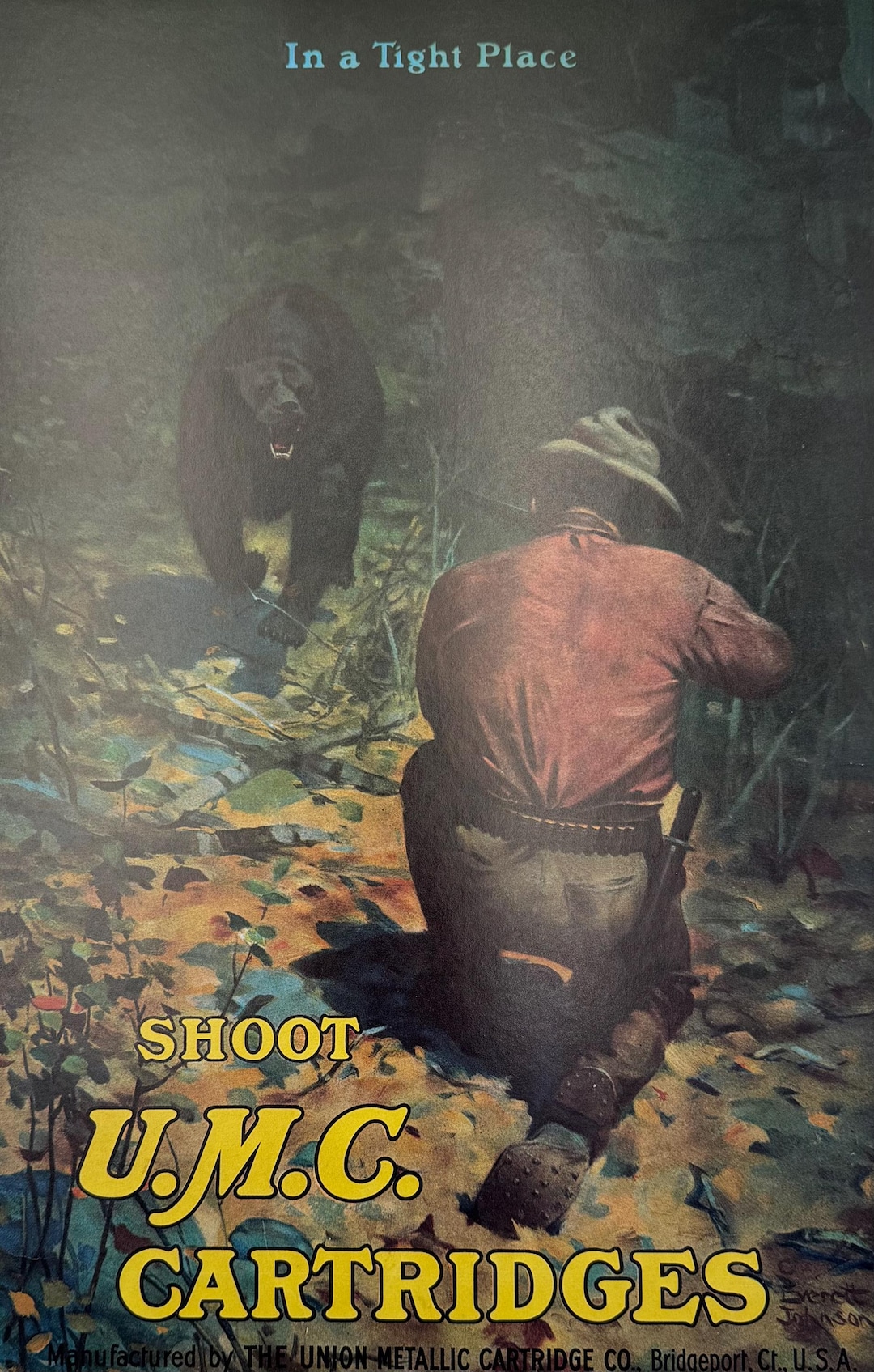 UMC Cartridges, Union Metallic Cartridge Co, Illustrated 11 X 16 ...