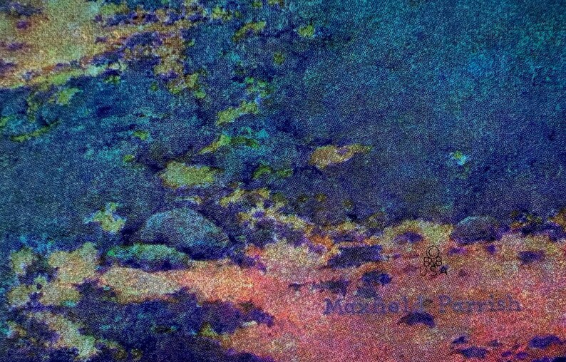 Vintage Maxfield Parrish 25x19 Landscape Art Poster Print Sheltering ...