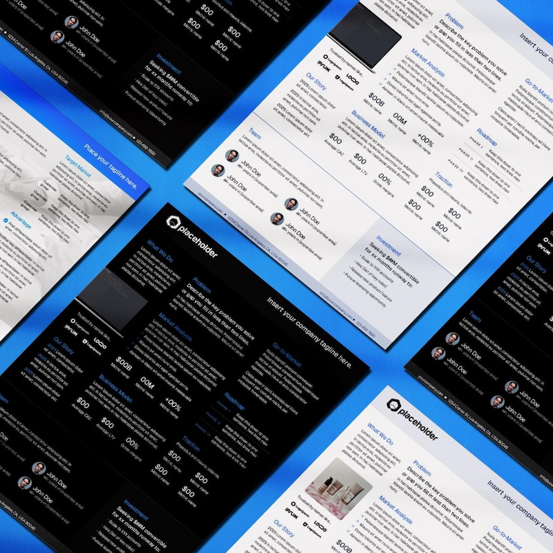 1 Page Pitch - Etsy