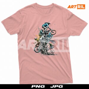 BMX Radical Rides PNG - Etsy