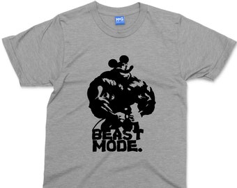 Mickey Mouse Gym Shirt - Etsy