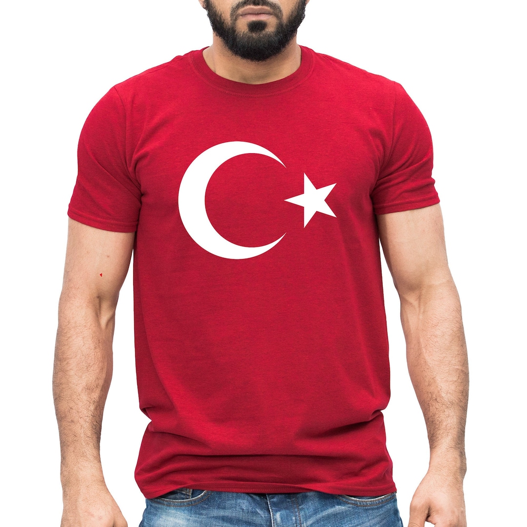 Turkey Flag T-shirt Turkish Citizen Flag Ankara Istanbul Tshirt Tourist ...