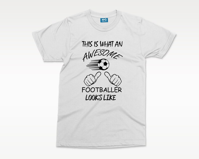 Funny Football T-shirt | Awesome Footballer Gift Shirt | Boys Football ...