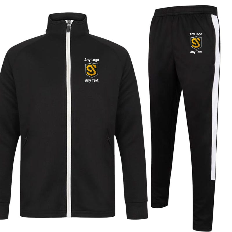 Custom Logo Tracksuit - Etsy UK