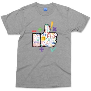 Mathematics Thumbs up Math T-shirt International Numbers Day 2025 ...