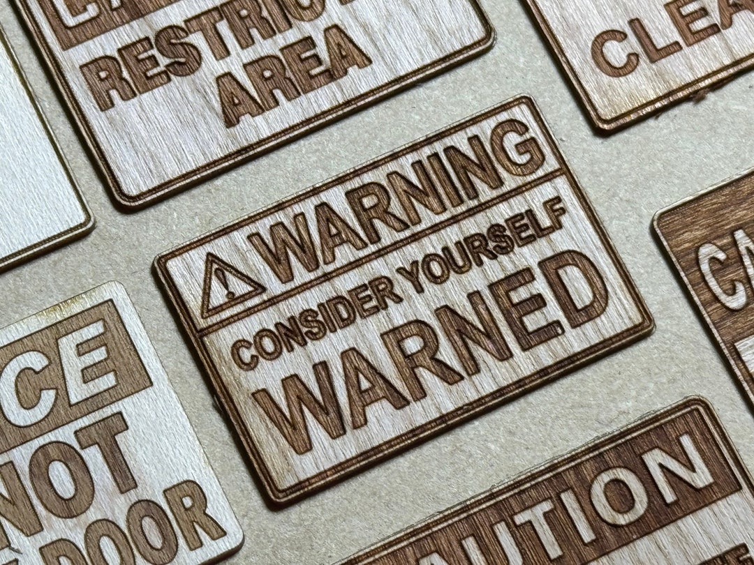 Tiny Wood Sign Stickers - Etsy