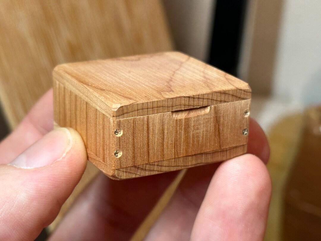 Wee Small Aromatic Red Cedar Box - Etsy