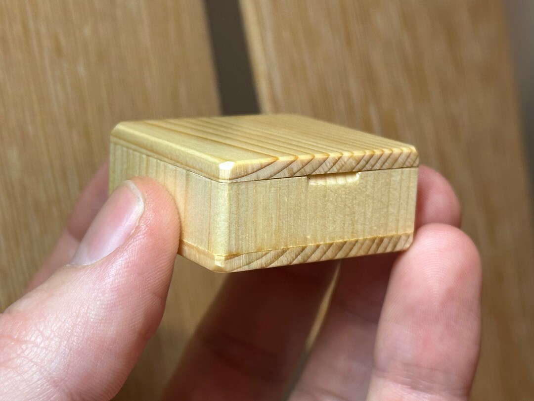 Wee Small White Pine Box - Etsy