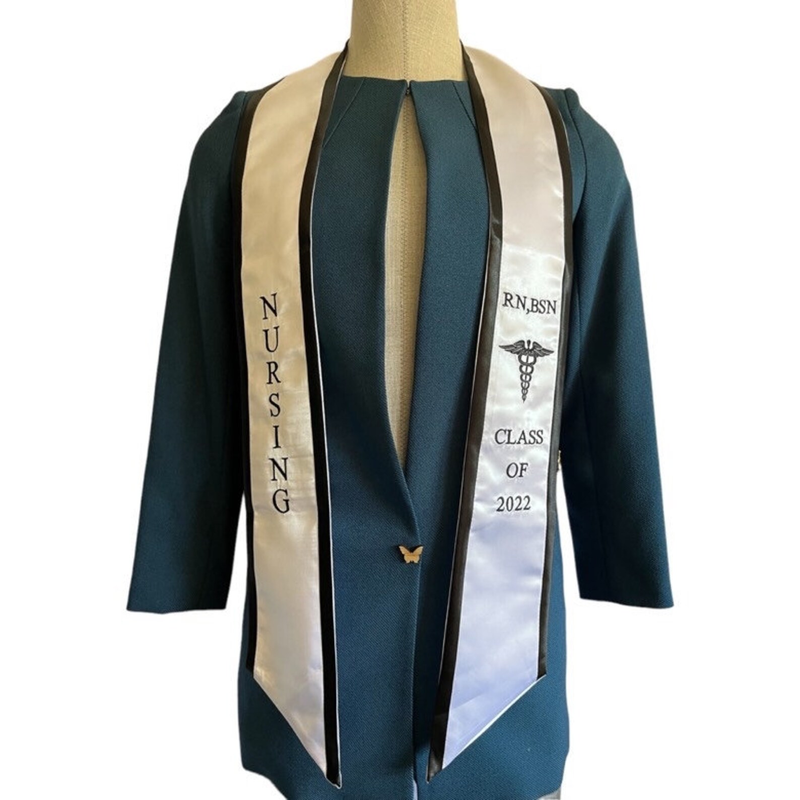 Custom Graduation Stole Class of 2022 Personalize Embroidery - Etsy