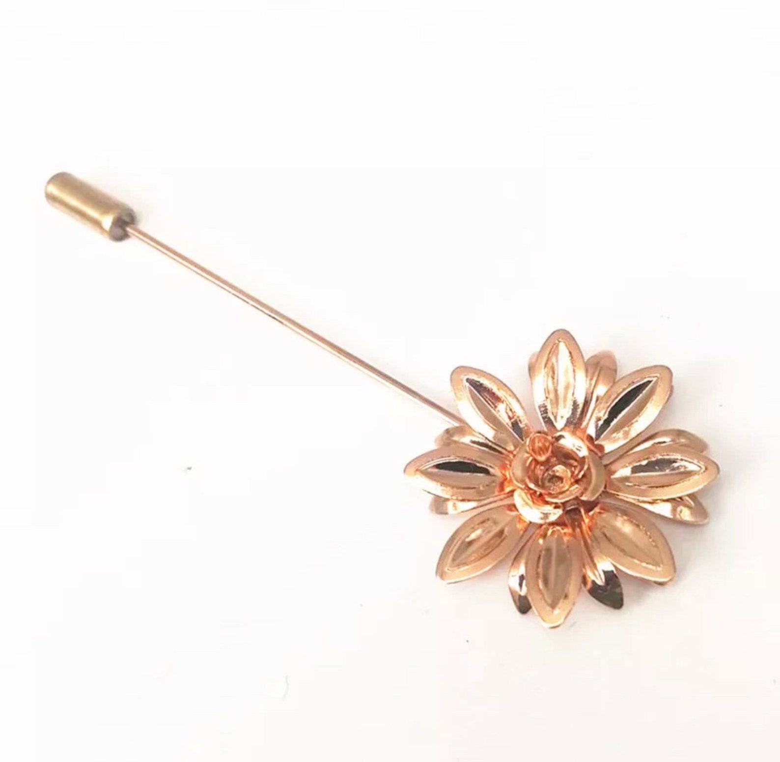 Rose Flower Lapel Pins / Wedding Groom Boutonniere - Etsy