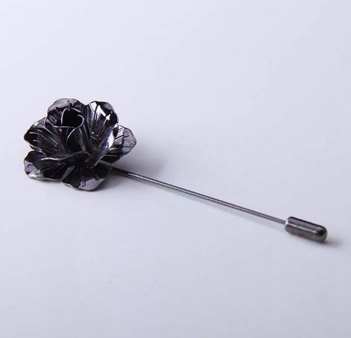 Rose Flower Lapel Pin Enamel Pin Wedding Lapel Pin Flower | Etsy