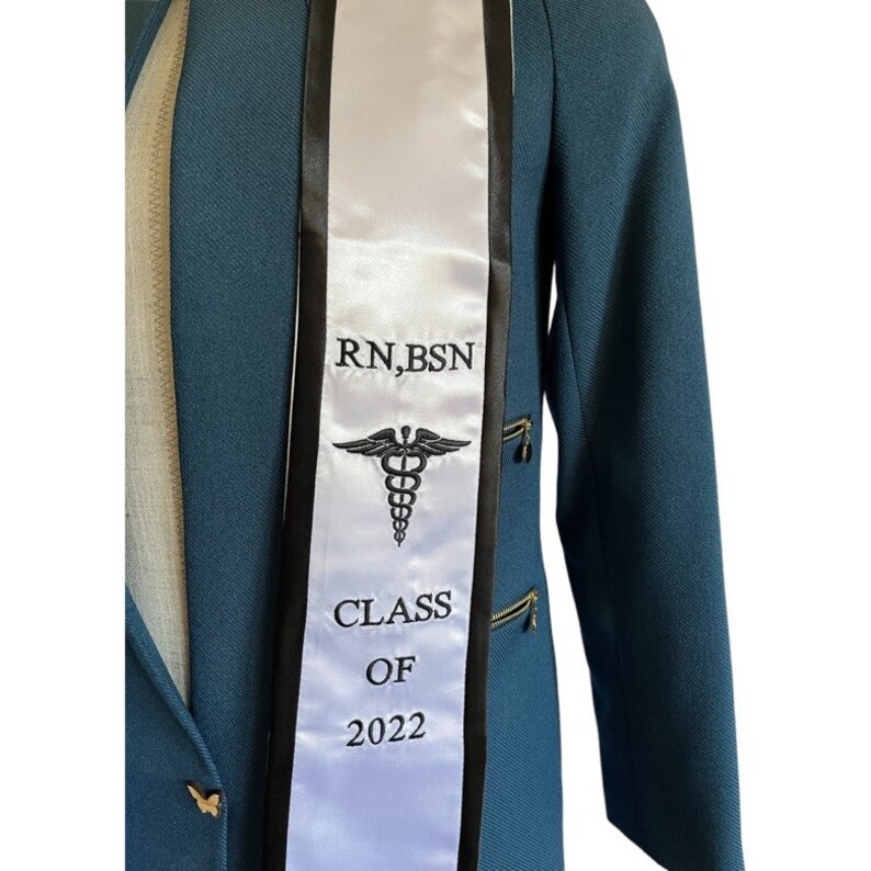 Custom Graduation Stole Class of 2022 Personalize Embroidery - Etsy