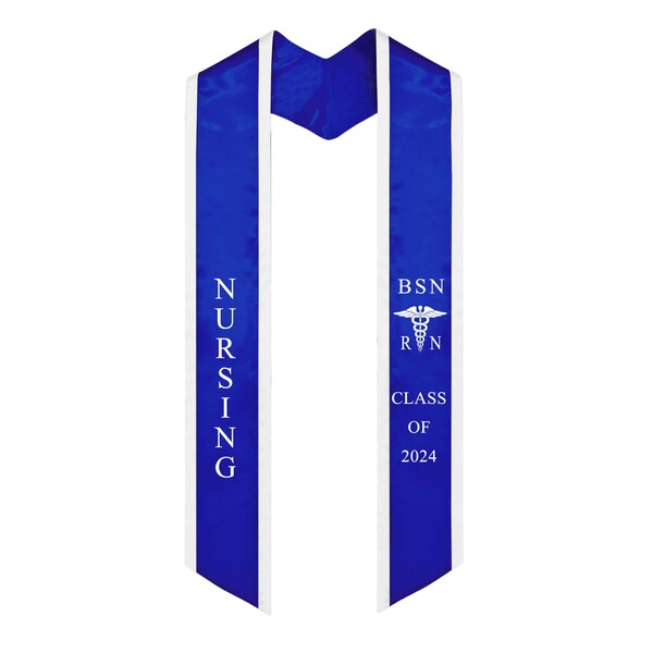 Grad Stole With Logo - Etsy