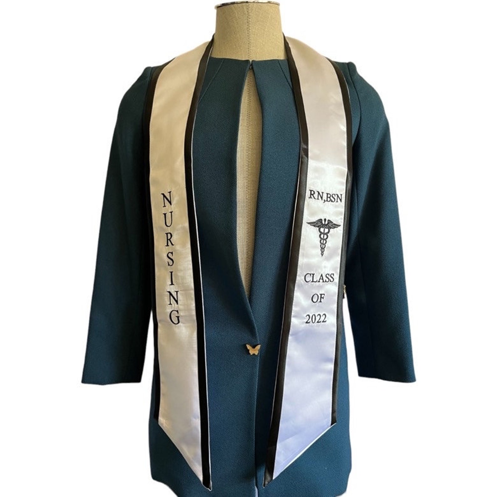 Custom Graduation Stole Class of 2022 Personalize Embroidery - Etsy