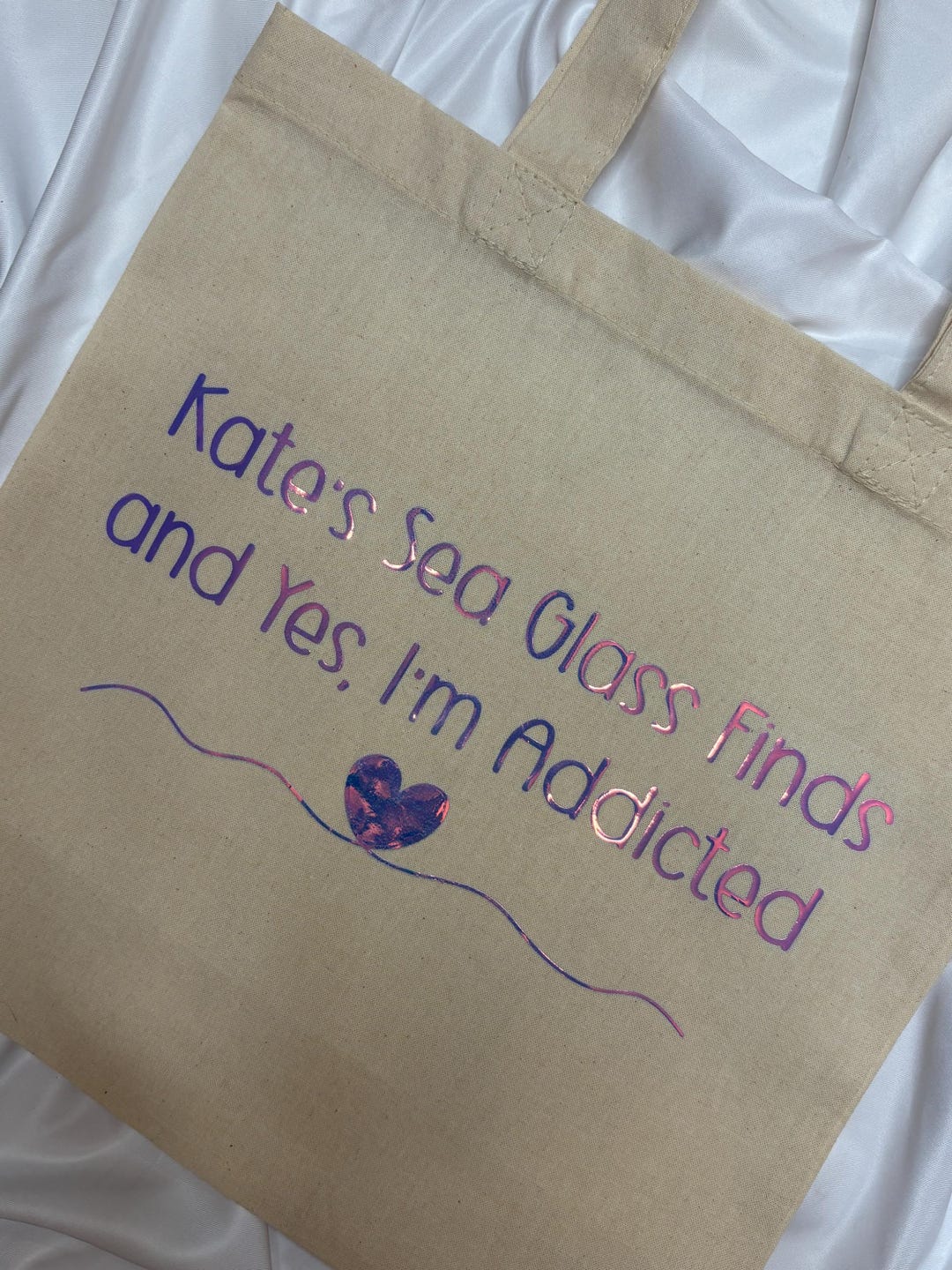 Personalized Sea Glass Finds Tote Bag – Beachcomber Gift - Etsy