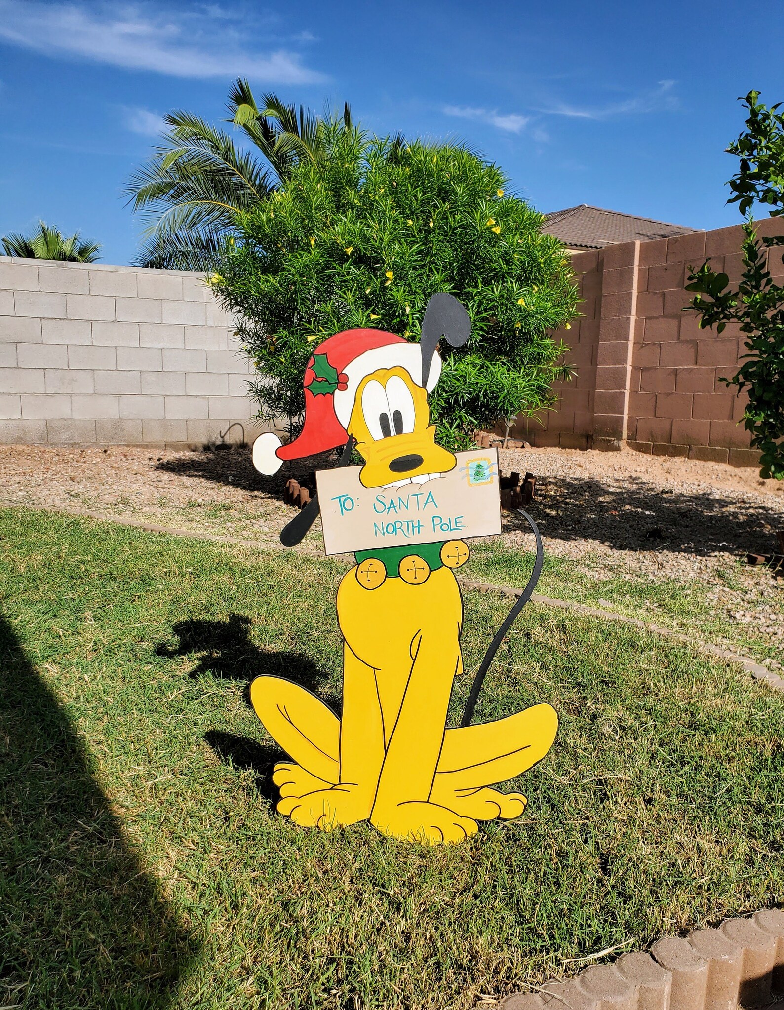 Pluto Letter to Santa Christmas Cutout - Etsy