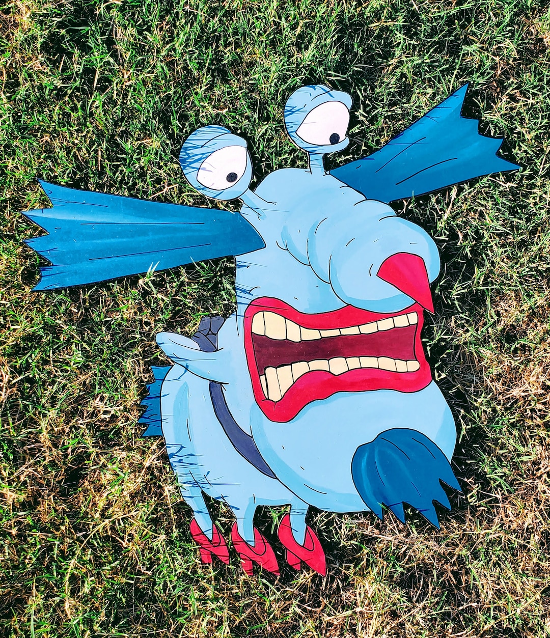 Aaahh Real Monsters the Gromble Cutout - Etsy