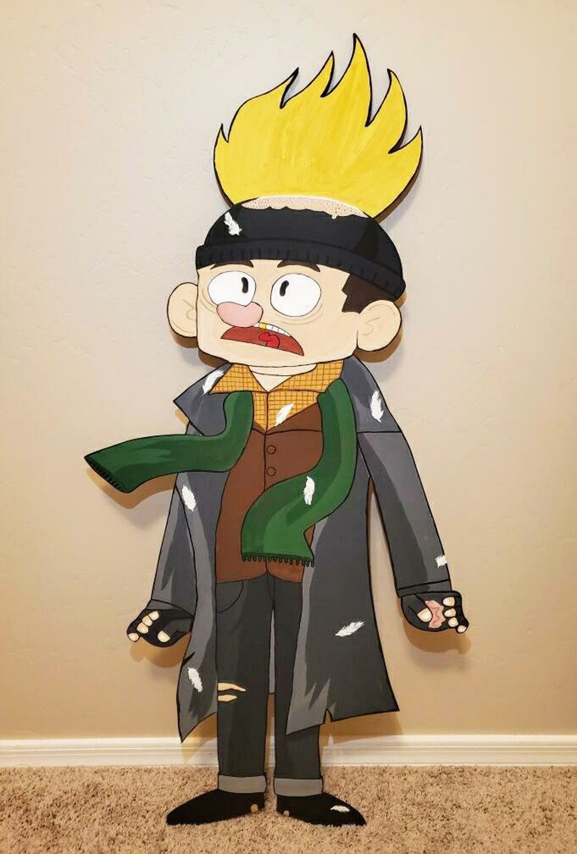 Home Alone Christmas Wood Cutout | Etsy