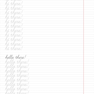 Basic English Greetings, Cursive Handwriting Workbook for Kids and ...