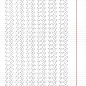 Basic English Greetings, Cursive Handwriting Workbook for Kids and ...