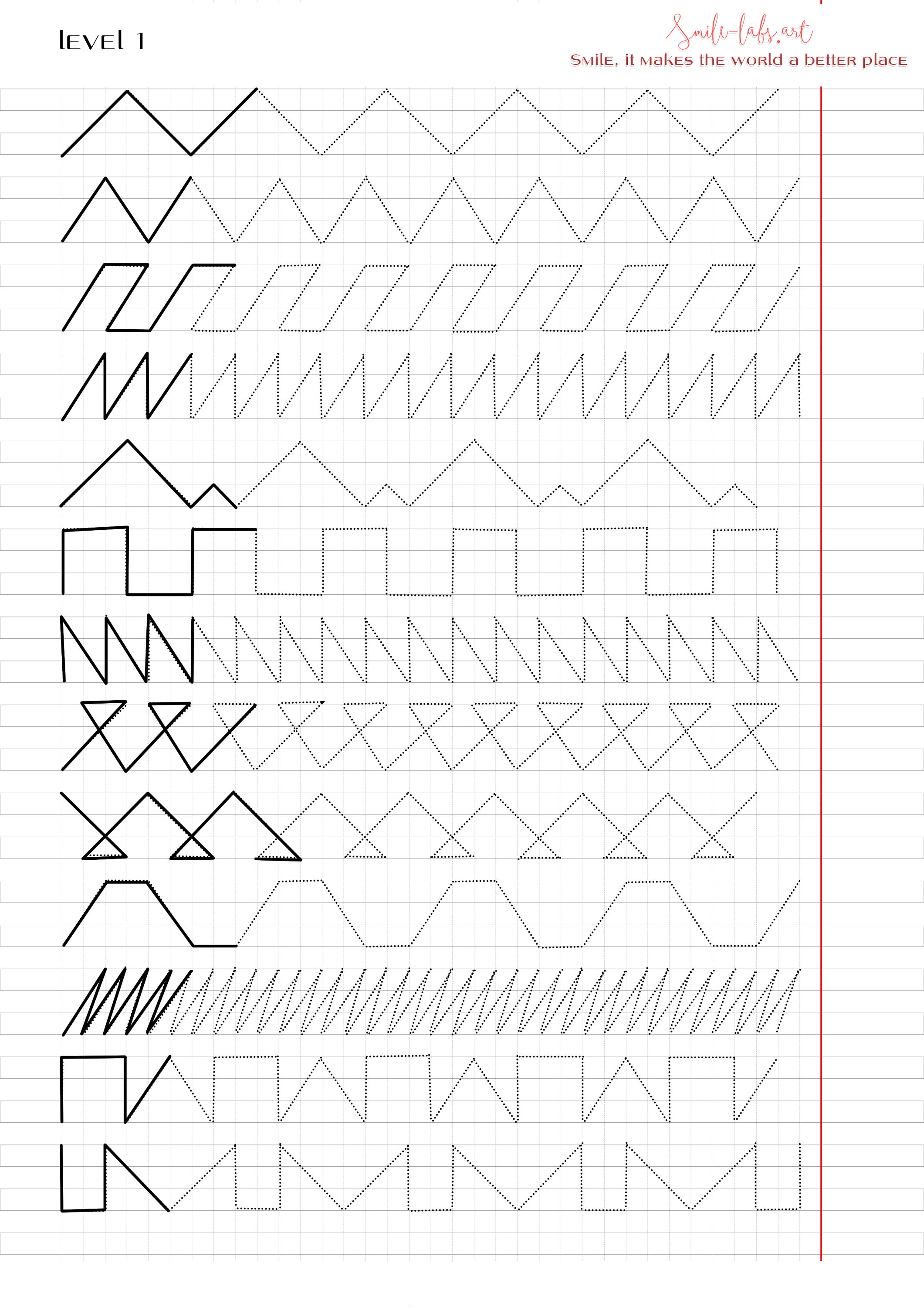 Cursive Handwriting Workbook, Uppercase & Lowercase Alphabet, Letter ...